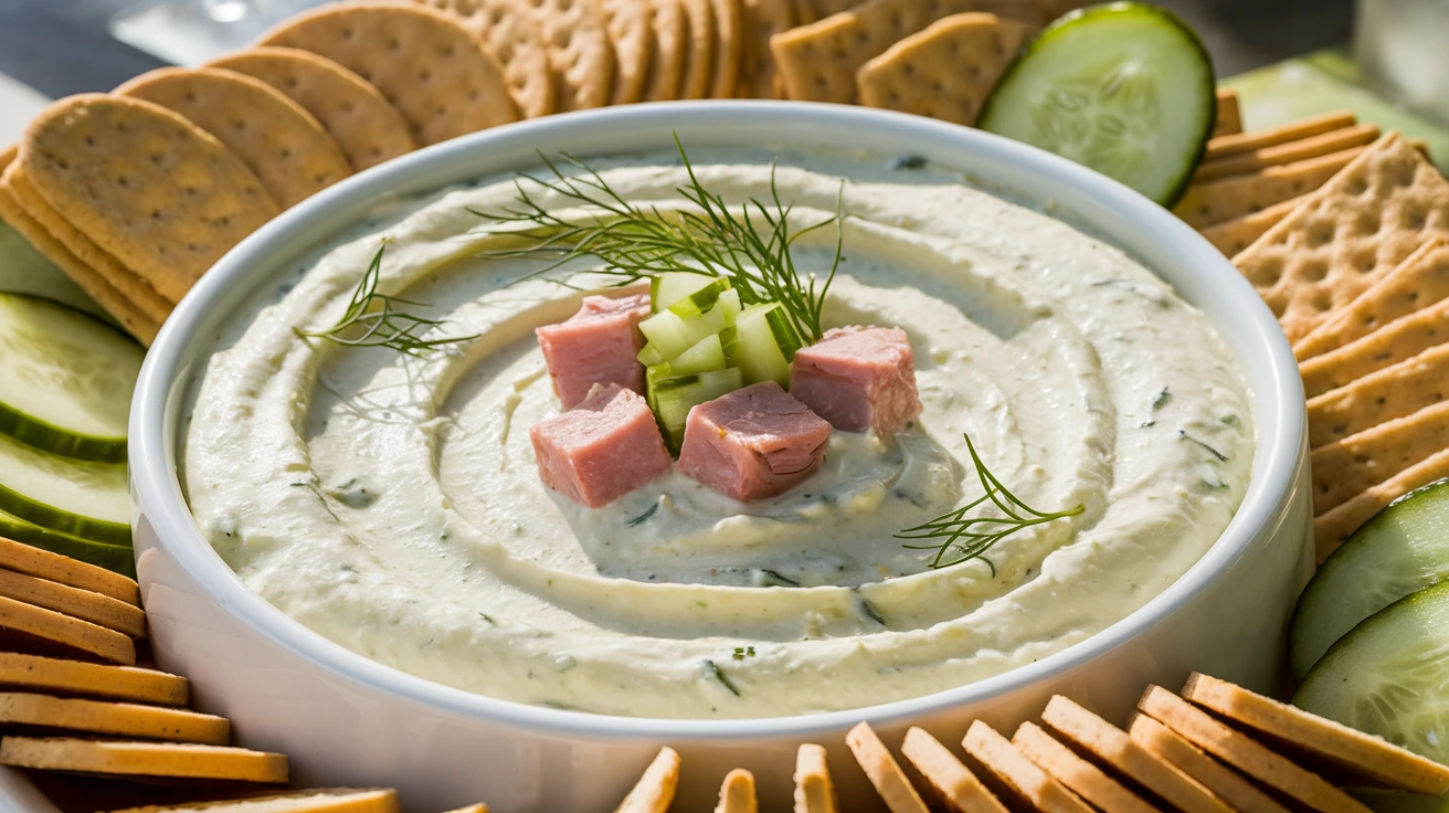The Perfect Dill Pickle Dip with Ham (Ready in 15 Minutes!) - Easy ...