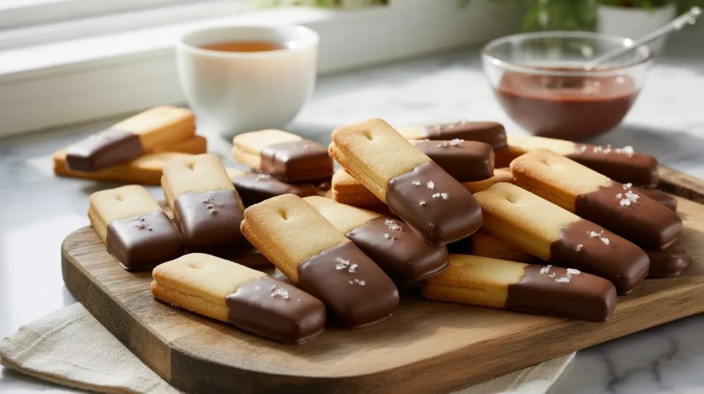 Chocolate-Dipped Shortbread That Melts In Your Mouth - Easy Recipes and ...