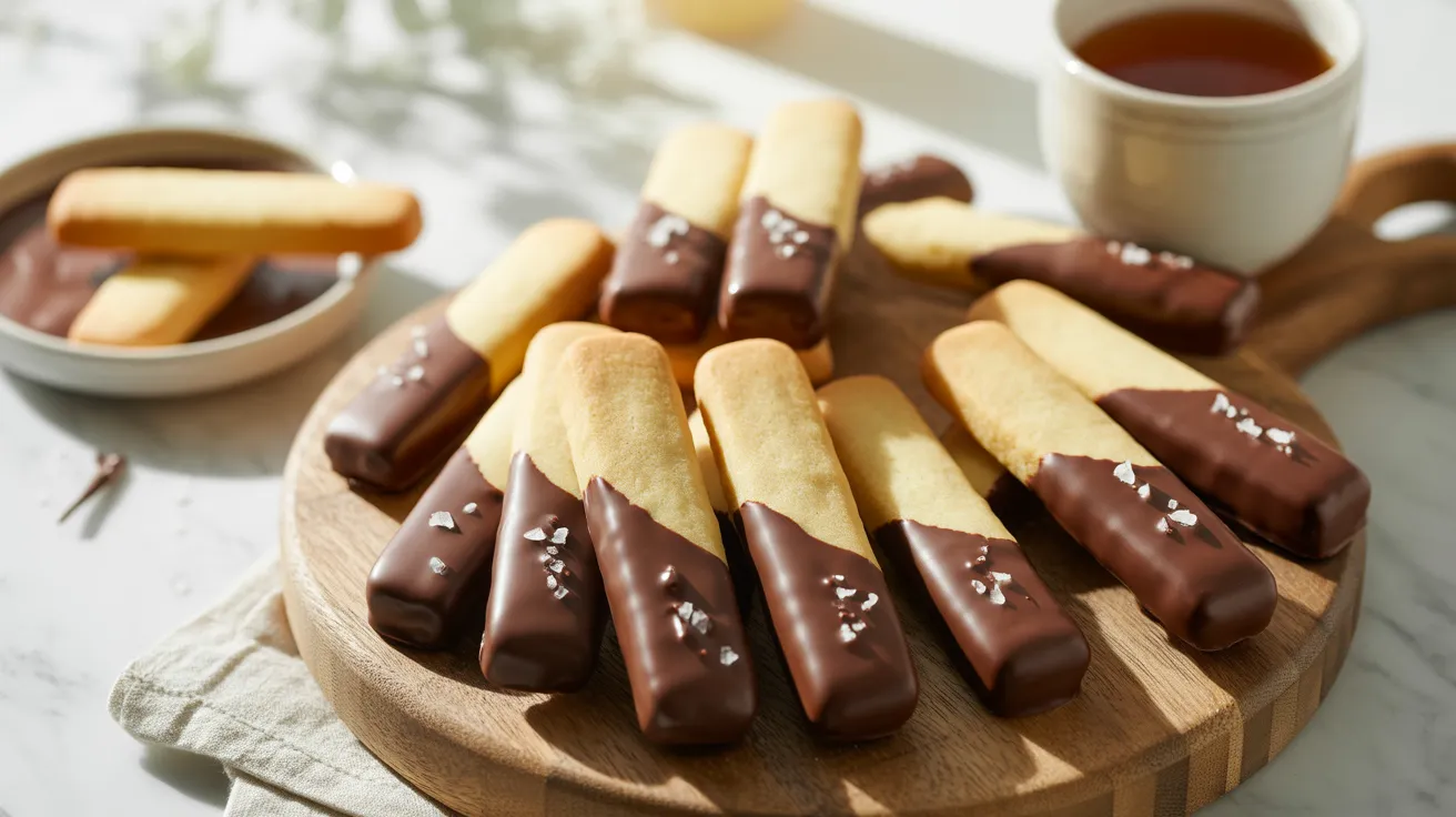 Chocolate-Dipped Shortbread That Melts In Your Mouth - Easy Recipes and ...